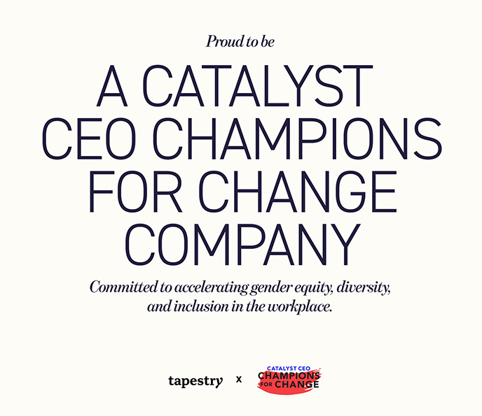 Tapestry Becomes an Official Supporter of Catalyst Inc. – Tapestry